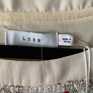 Lush | Tops | Lush Sequin Top Large | Poshmark